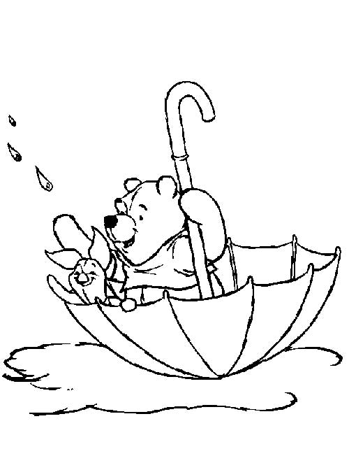 30 Ursinho Puff (Pooh) para Imprimir e Colorir em Casa