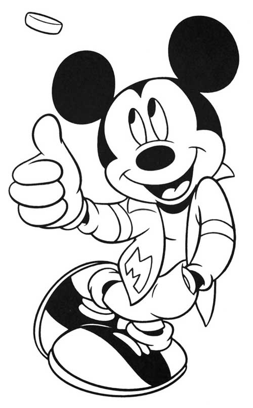 47+ Desenhos do Mickey Mouse da Disney para Pintar em Casa