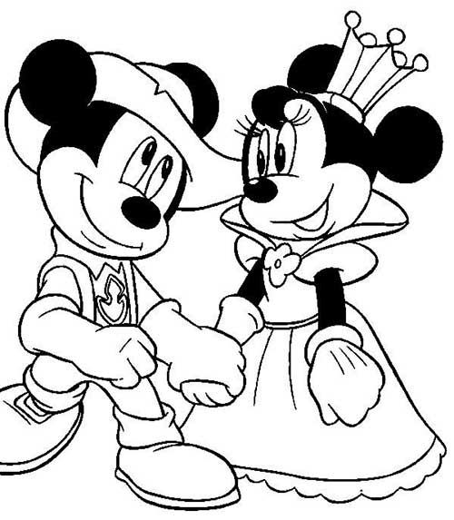 47+ Desenhos do Mickey Mouse da Disney para Pintar em Casa