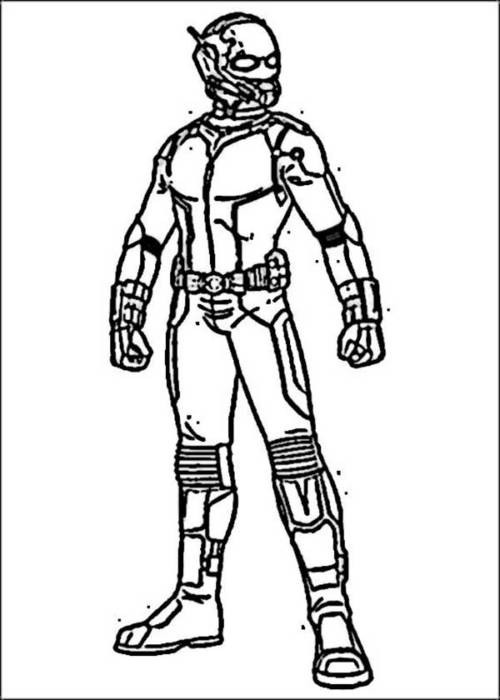 37 Desenhos do Homem Formiga Divertidos para Imprimir e Pintar