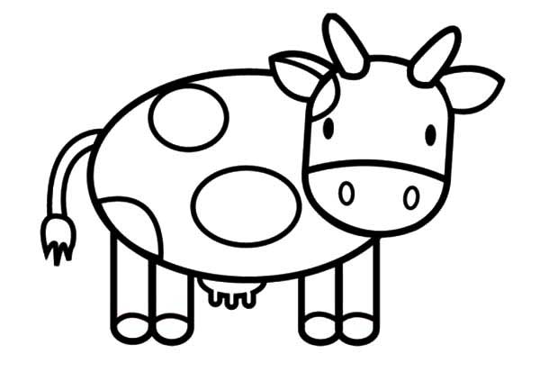 89 Desenhos de Vacas para Imprimir e Colorir com Lápis de Cor