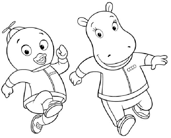 75 Desenhos para Colorir dos Backyardigans - Baixar e Pintar!