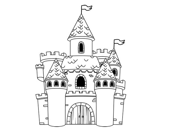 Como Desenhar um Castelo? Tutorial Passo a Passo Fácil