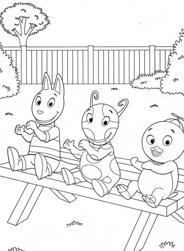 75 Desenhos para Colorir dos Backyardigans - Baixar e Pintar!