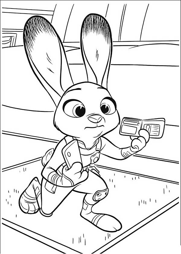 55+ Desenhos do Zootopia para Imprimir e Colorir (PINTAR)