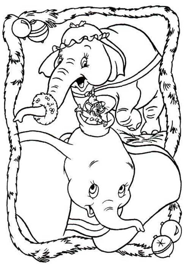 87+ Desenhos de Dumbo para Imprimir e Colorir em Casa