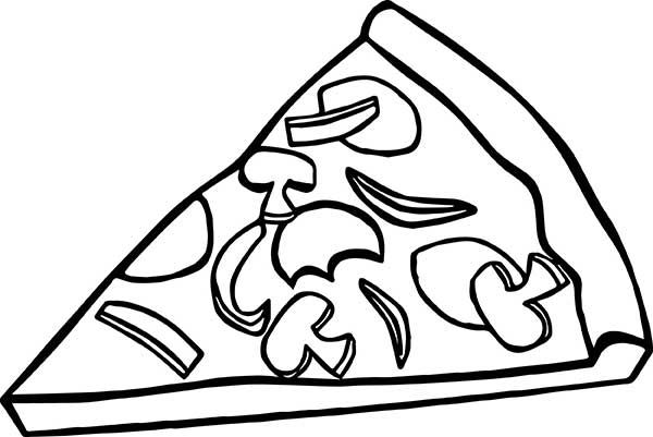 57 Desenhos de Pizza para Imprimir e Colorir/Pintar!