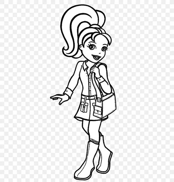 87+ Desenhos da Polly Pocket para Imprimir e Colorir