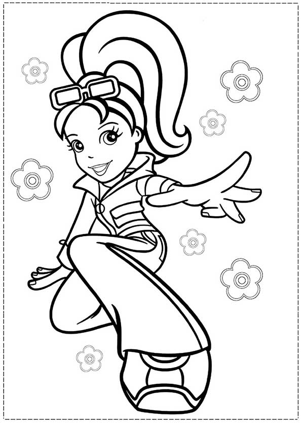 87+ Desenhos da Polly Pocket para Imprimir e Colorir
