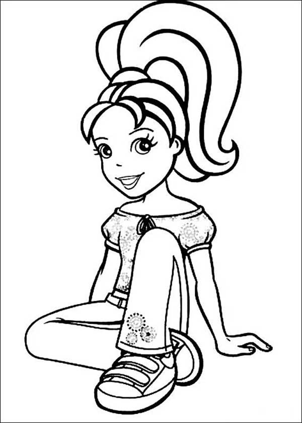 87+ Desenhos da Polly Pocket para Imprimir e Colorir