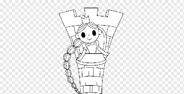 85+ Desenhos da Rapunzel para Imprimir e Colorir/Pintar