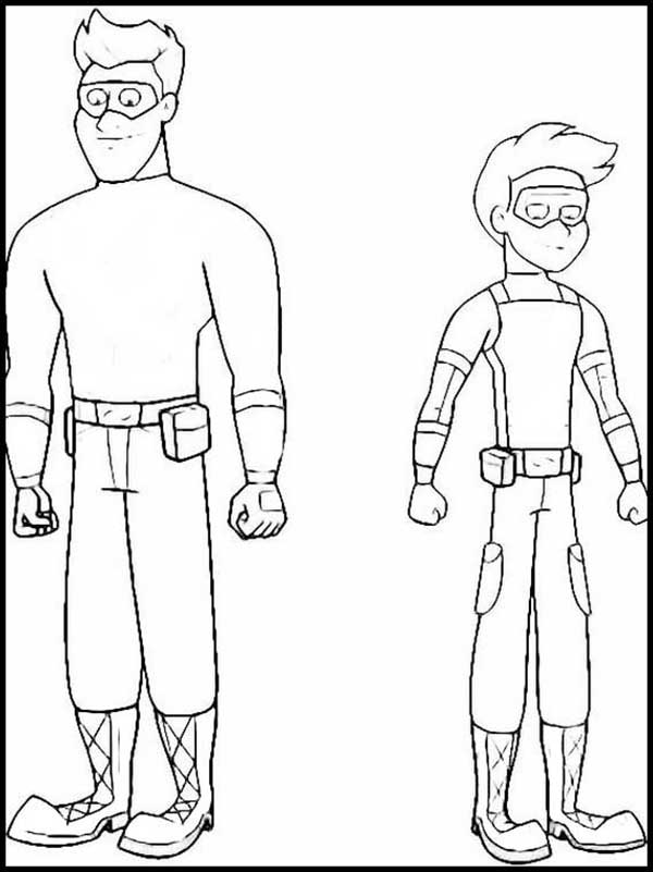 85+ Desenhos do Henry Danger para Imprimir e Colorir