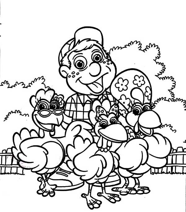 87+ Desenhos do Cocoricó para Imprimir e Colorir/Pintar