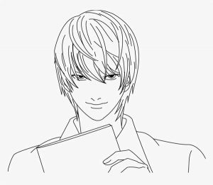 67+ Desenhos do Death Note para Imprimir e Colorir