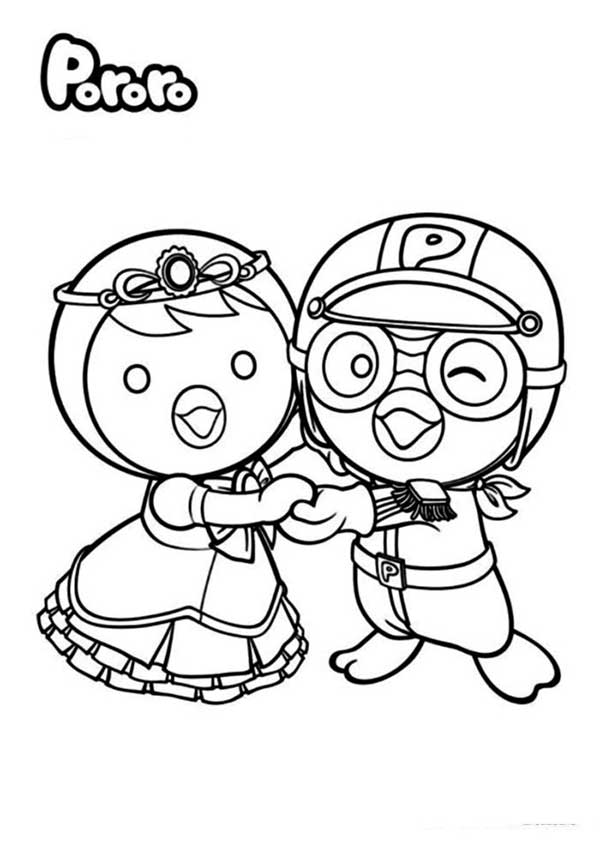 85+ Desenhos do Pororo para Imprimir e Colorir/Pintar