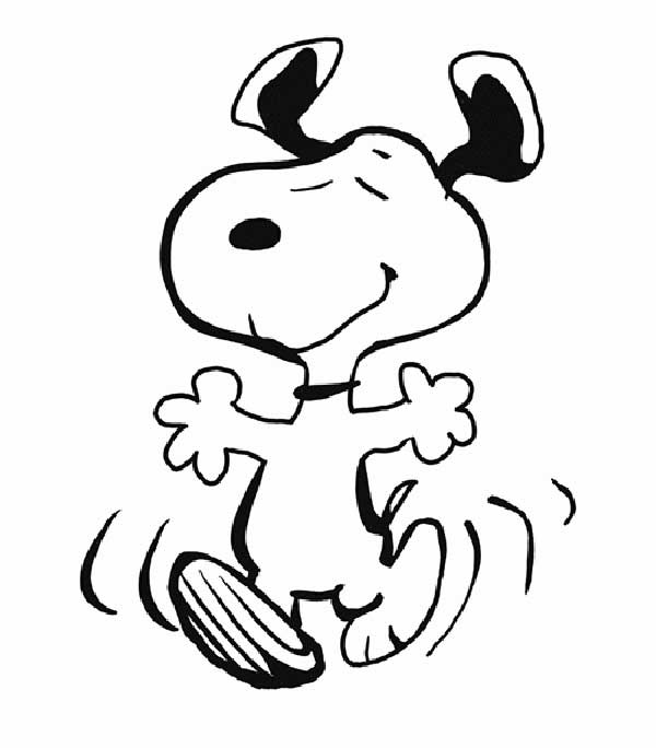 77+ Desenhos do Snoopy para Imprimir e Colorir/Pintar