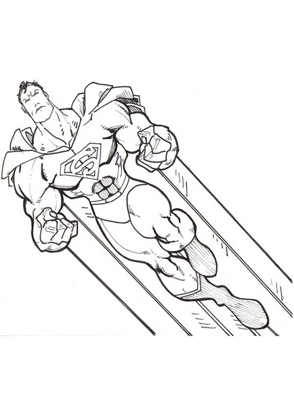 85+ Desenhos de Super Homem para Imprimir e Colorir