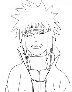 55+ Desenhos do Minato para Imprimir e Colorir/Pintar