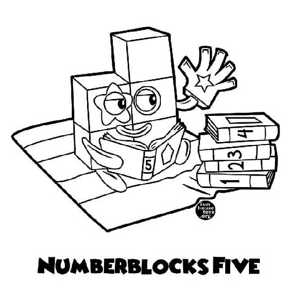 57+ Desenhos dos Numberblocks para Imprimir e Colorir/Pintar