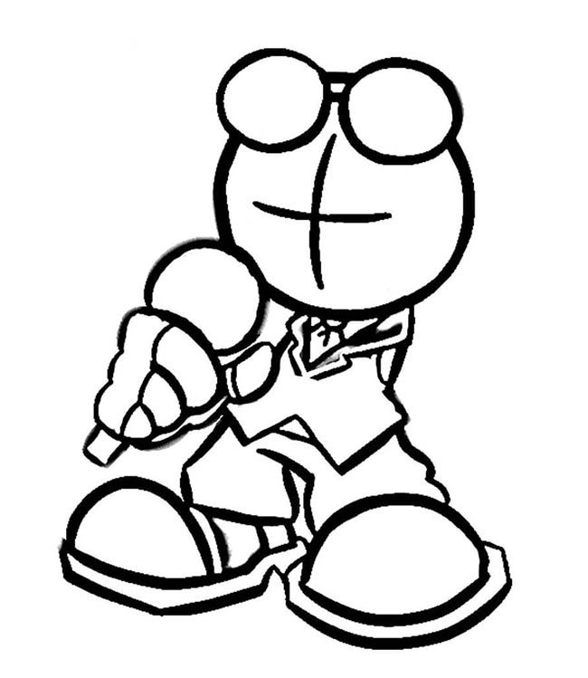 35+ Desenhos do Friday Night Funkin para Imprimir e Colorir