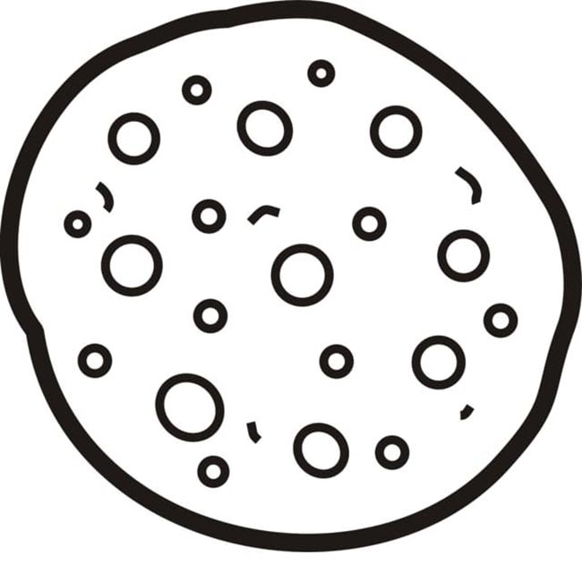 37+ Desenhos de Cookies para Imprimir e Colorir/Pintar