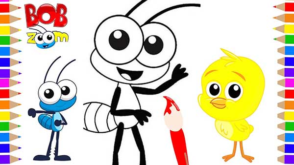 37+ Desenhos de Bob Zoom para Imprimir e Colorir/Pintar