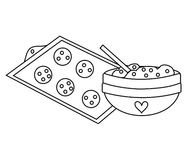 37+ Desenhos de Cookies para Imprimir e Colorir/Pintar