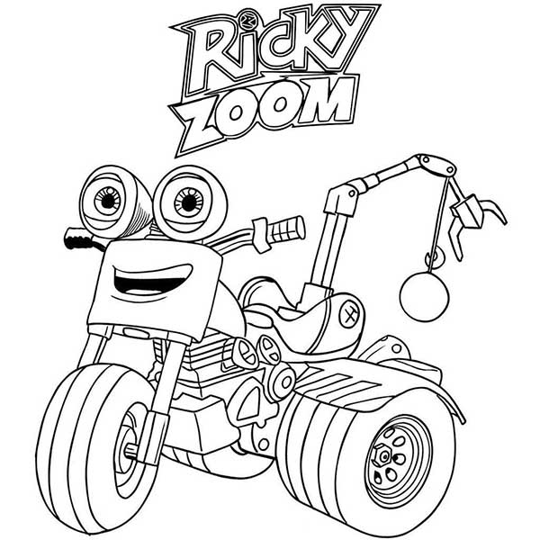 45+ Desenhos do Ricky Zoom para Imprimir e Colorir/Pintar