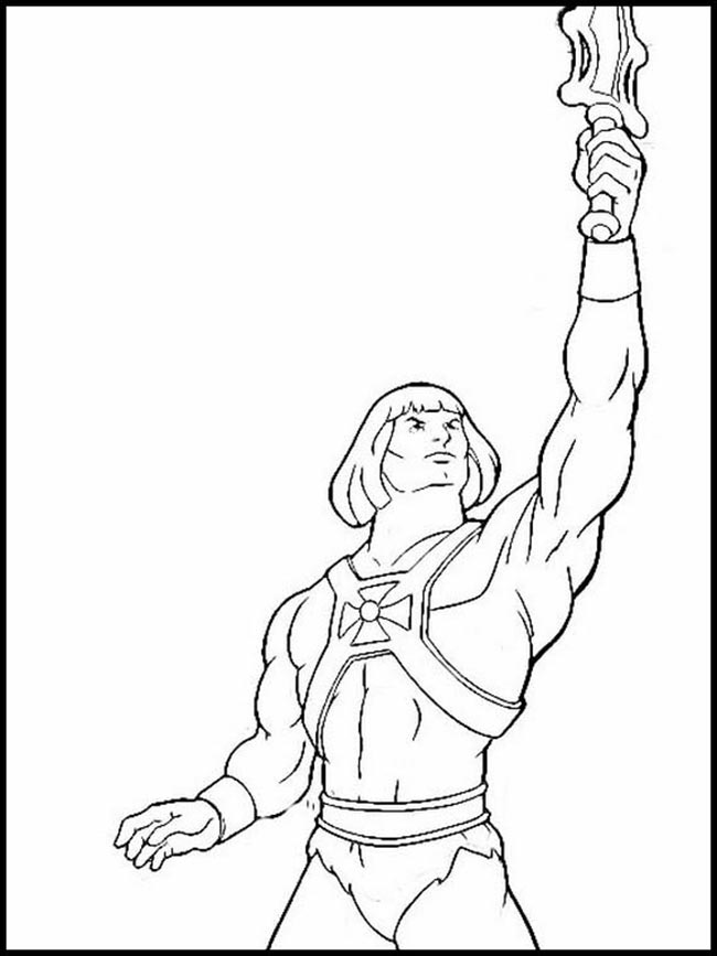 35+ Desenhos do He Man para Imprimir e Colorir/Pintar