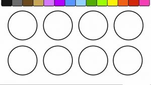 45+ Desenhos de Círculos para Imprimir e Colorir/Pintar