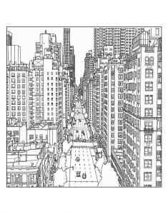 45+ Desenhos de Rua para Imprimir e Colorir/Pintar