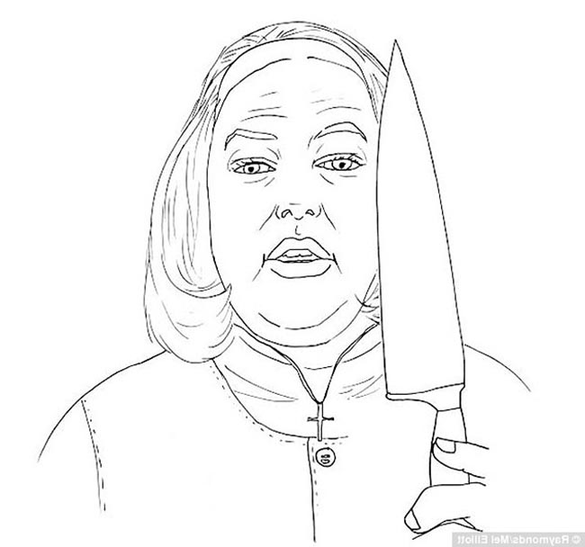 25+ Desenhos e Moldes de Faca para Imprimir e Colorir/Pintar