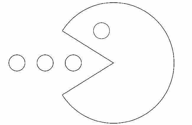 37+ Desenhos do Pacman para Imprimir e Colorir/Pintar