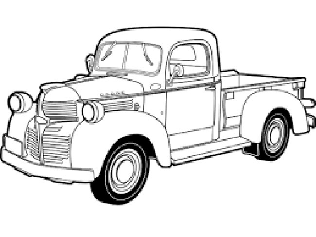 21+ Desenhos de Saveiro (Carro) para Imprimir e Colorir/Pintar