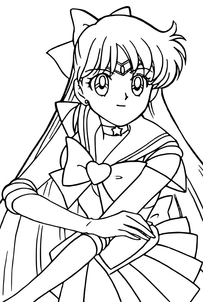 25 Desenhos Da Sailor Moon Para Imprimir E Colorir Pintar