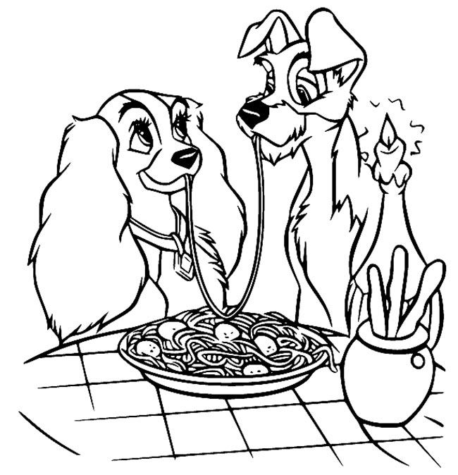 23+ Desenhos de Macarrão para Imprimir e Colorir/Pintar