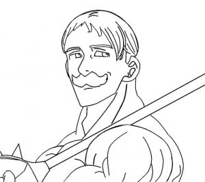 27+ Desenhos de Escanor para Imprimir e Colorir/Pintar