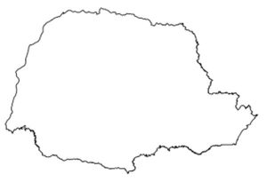 15+ Desenhos do Mapa do Paraná para Imprimir e Colorir / Pintar