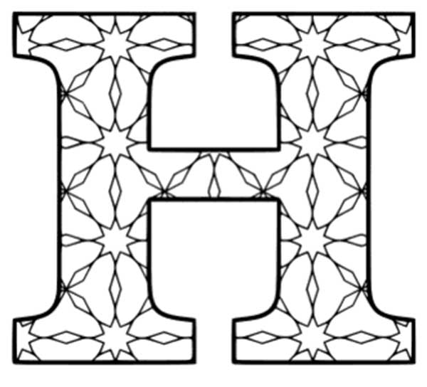 33+ Desenhos de Letra H: Atividades, Moldes e Figuras de Alfabetização