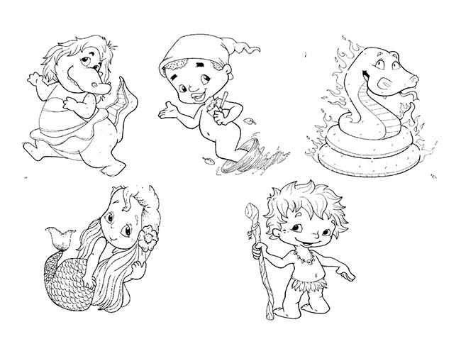 27+ Desenhos do Dia do Folclore para Imprimir e Colorir/Pintar