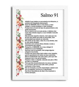 50+ Desenhos e Moldes de Salmo 91 para Imprimir Grátis