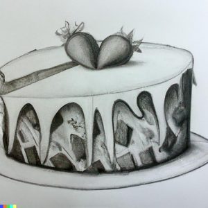 Como Aprender a Desenhar um Bolo Passo a Passo (Tutorial)