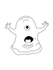 35+ Desenhos de Slime para Imprimir e Colorir/Pintar