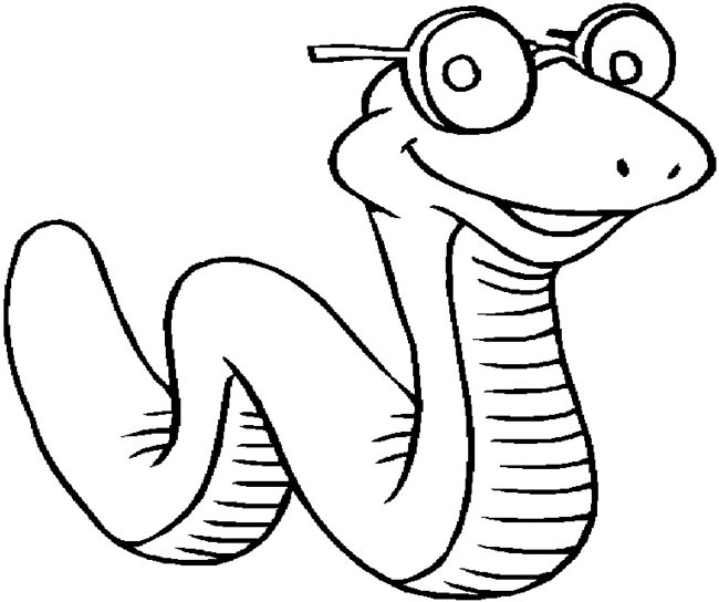 23+ Desenhos de Jiboia (Cobra) para Imprimir e Colorir/Pintar