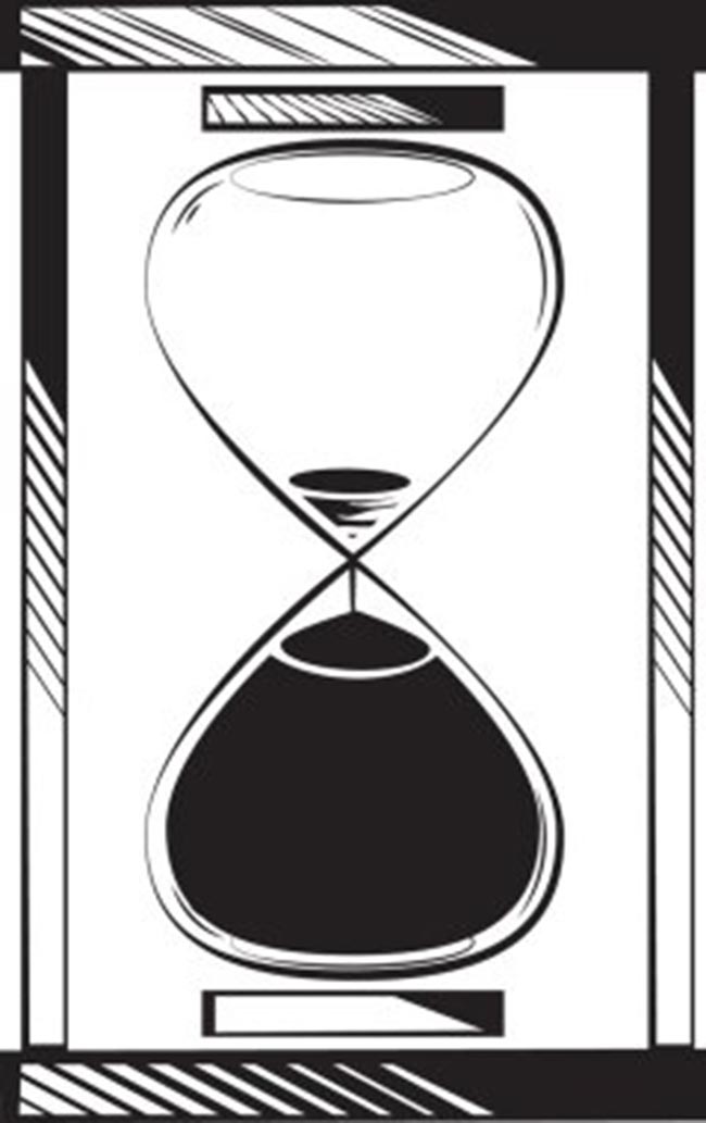 25+ Desenhos de Ampulheta para Imprimir e Colorir/Pintar