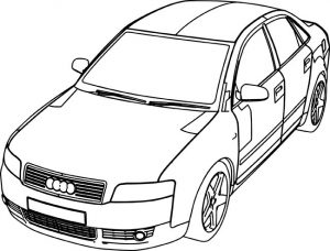 21+ Desenhos de Audi para Imprimir e Colorir/Pintar