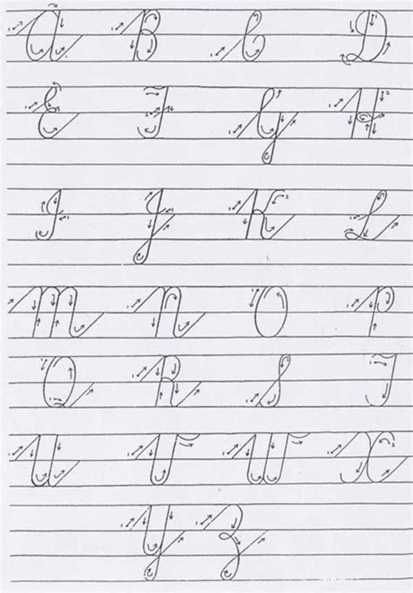 50+ Desenhos e Moldes de Caligrafia para Imprimir-Impressão