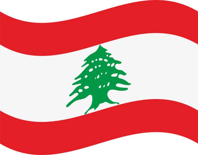 21+ Desenhos da Bandeira do Líbano para Imprimir e Colorir