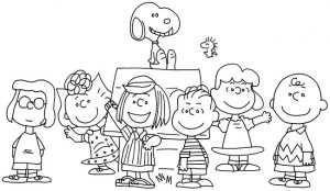 31+ Desenhos do Charlie Brown para Imprimir e Colorir/Pintar
