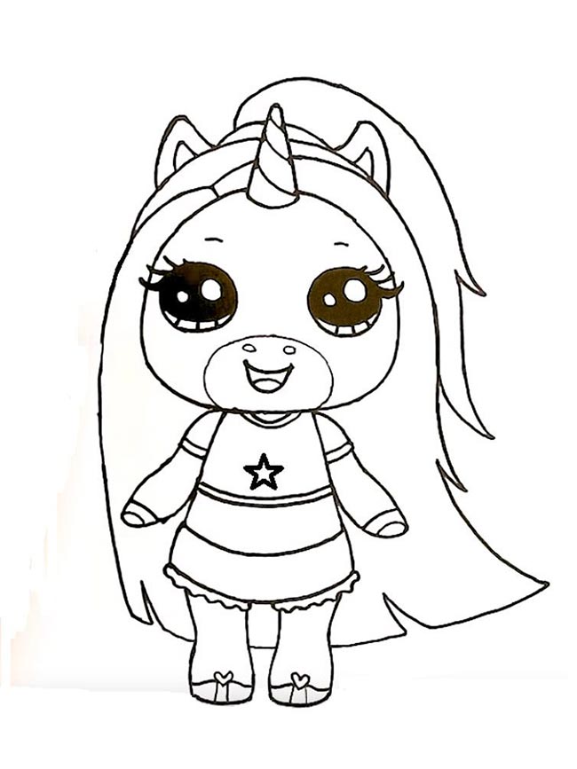 15+ Desenhos de Poopsie Slime para Imprimir e Colorir/Pintar